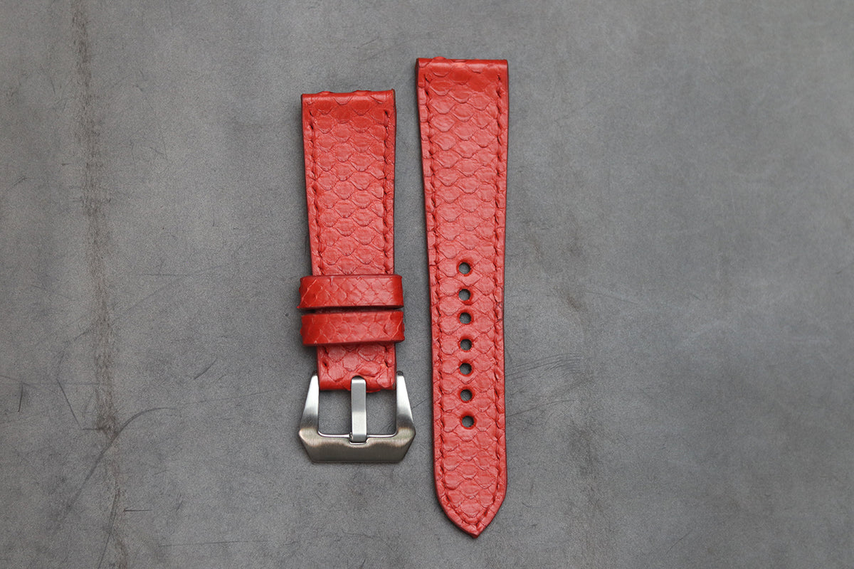 REAL SNAKE SKIN WATCH STRAPS/BANDS HANDMADE
